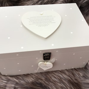 Personalised VERY LARGE Memory Box ~ in Memory of HUSBAND ~ Memorial ...