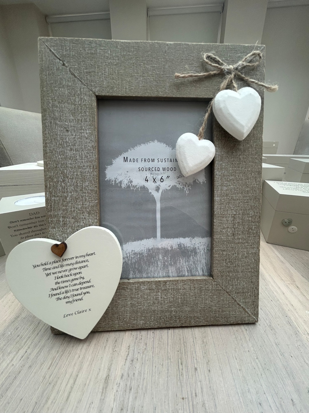 PERSONALISED Special Best Friend Photo Frame Gift Present Special ...