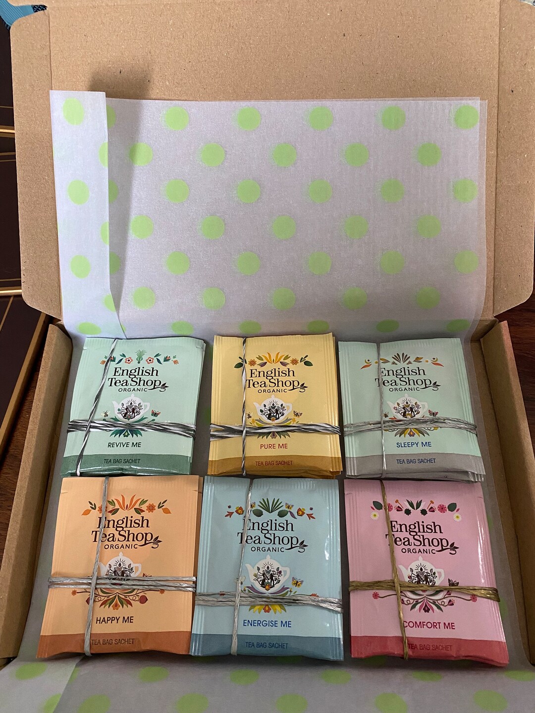 Tea Lovers Tea Sample Letterbox Gift Set - Etsy UK