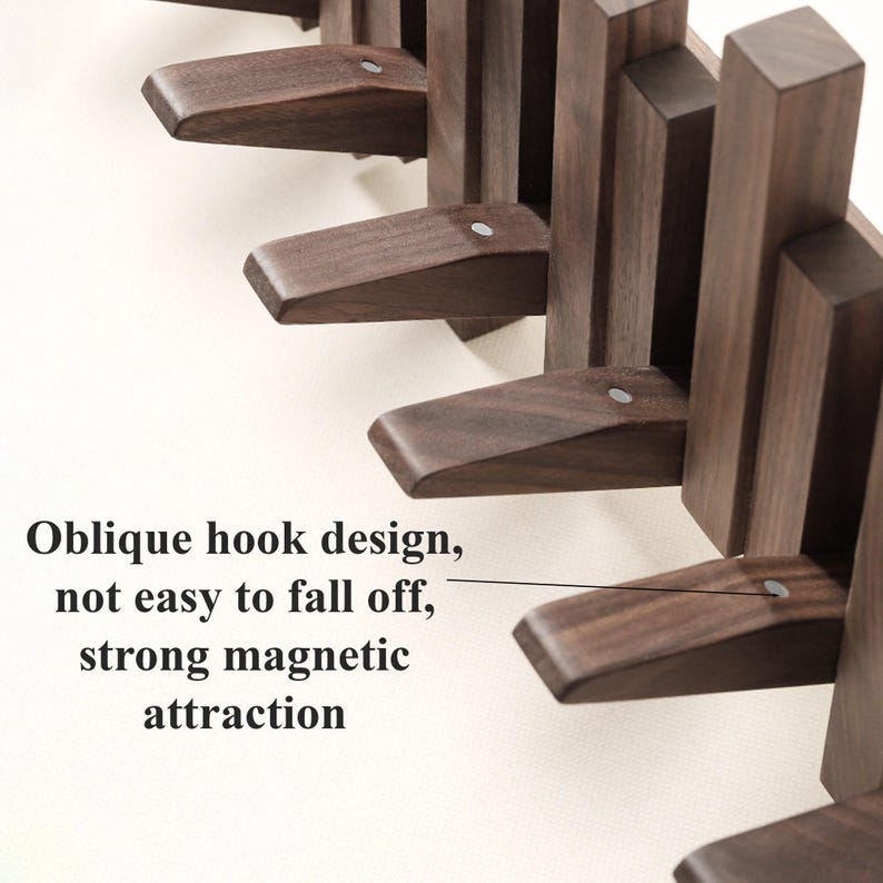 Piano Coat Rack Wall Mount Clothing Rack Solid Wood Towel Hooks ...