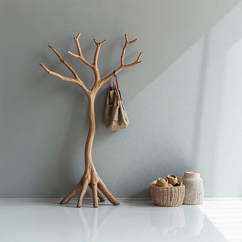 Rustic Coat Rack - Etsy