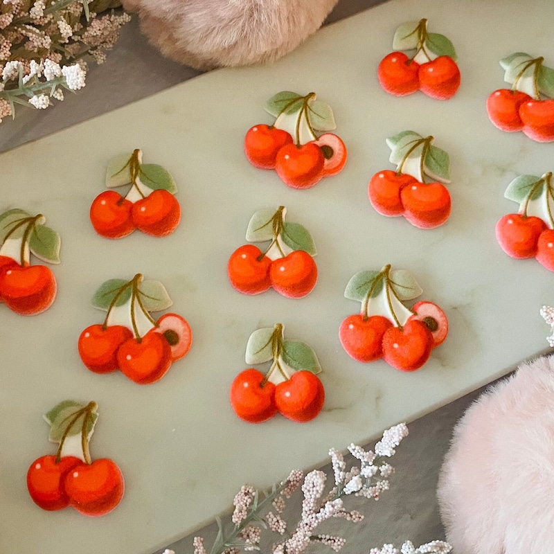 Cherry Red Toppers - Etsy