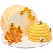 15 HONEY BEES EDIBLE Sugar Cupcake or Cake Toppers - Bee Decorations ...