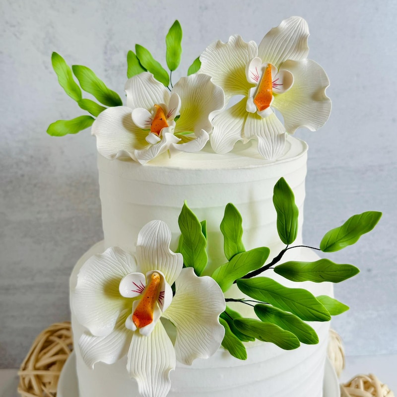 Gum Paste Flowers - Etsy