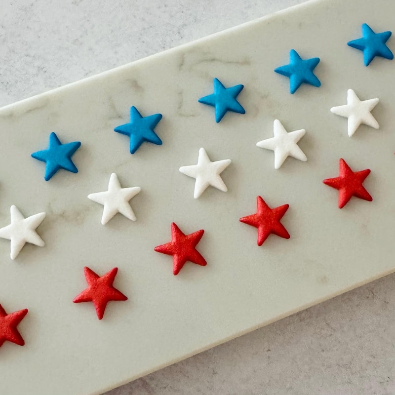 Stars Edible Cake Topper - Etsy