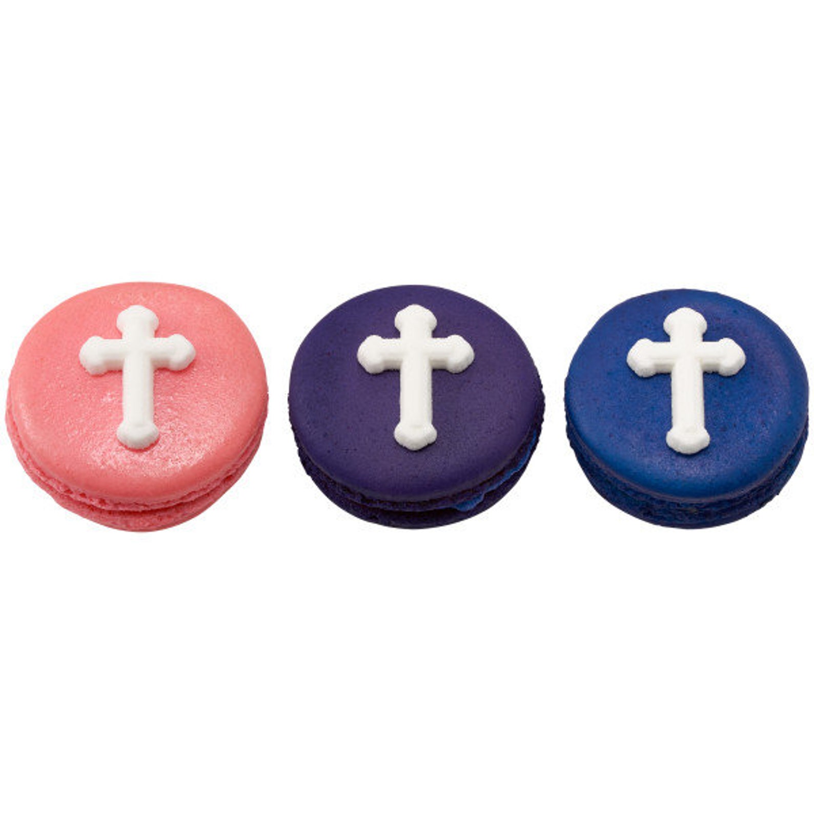 WHITE CROSS Edible Sugar Decorations - 12 or 24 Pieces - for Easter ...