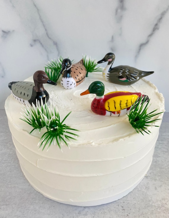 MALLARD DECOY DUCKS Cake Topper / Outdoor Hunting Themed - Etsy