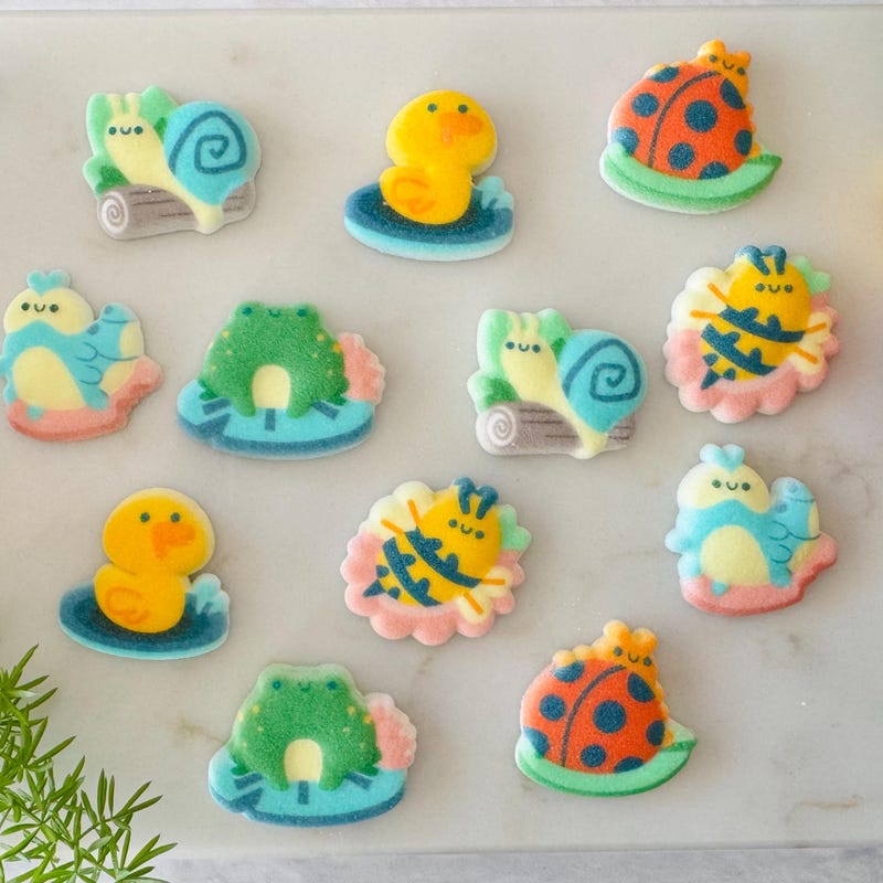 Edible Frog Cake Decor - Etsy
