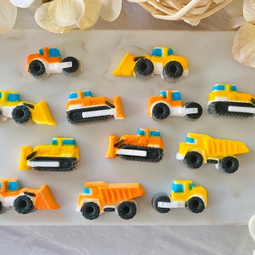 CONSTRUCTION ASSORTMENT Edible Sugar Decorations Steam - Etsy