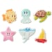 UNDER the SEA FRIENDS Edible Sugar Decorations - 12 or 24 Pcs Cupcake ...