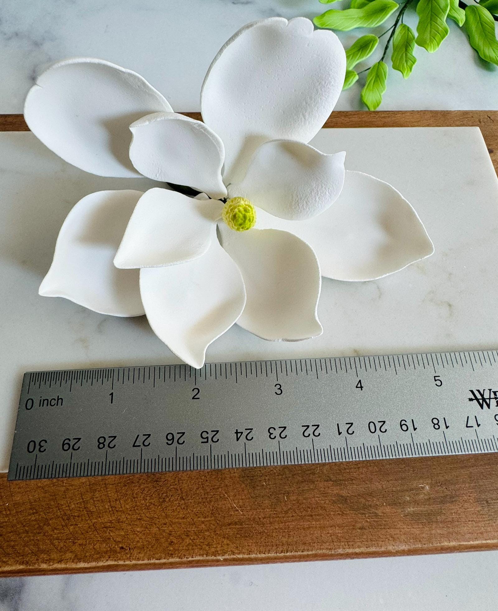 MAGNOLIA FLOWER ASSORTMENT- 3 Pieces Cake Toppers for Birthdays ...