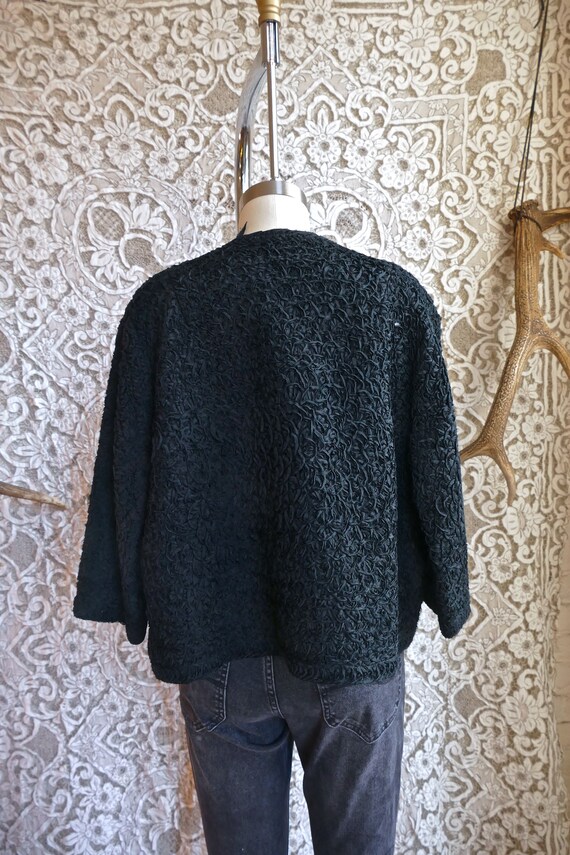 Soutache and Satin Jacket - Gem