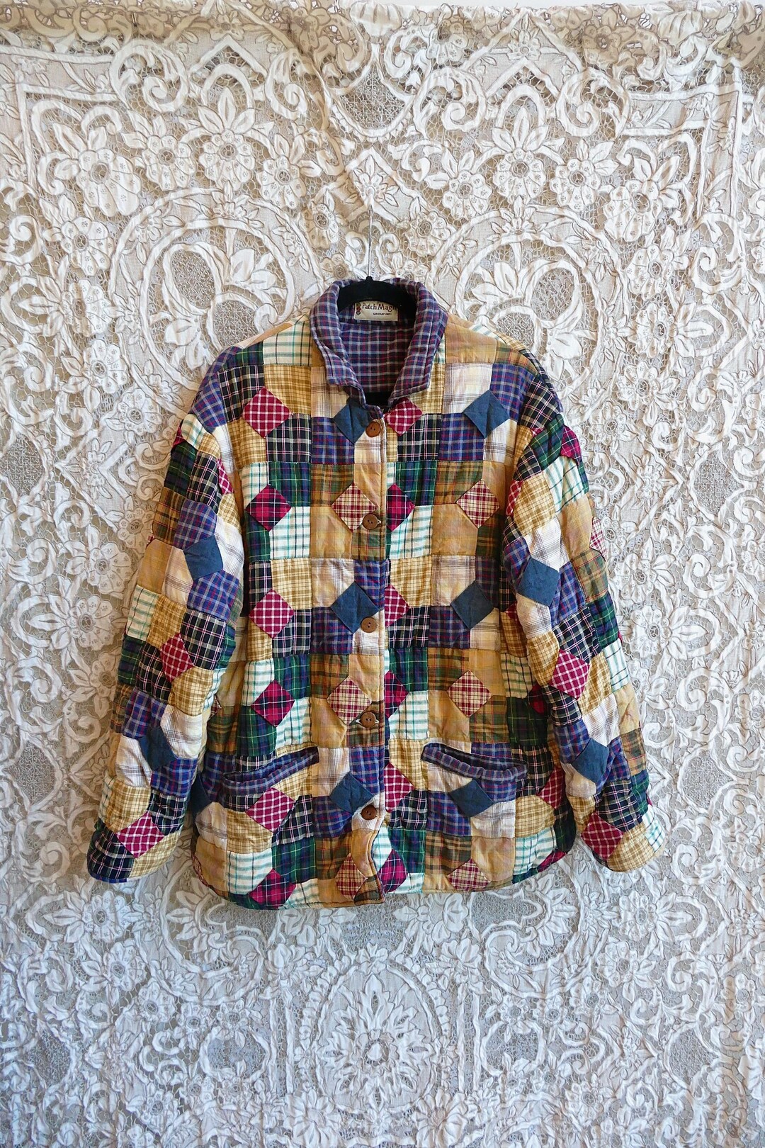 Patchwork Quilt Chore Coat - Etsy
