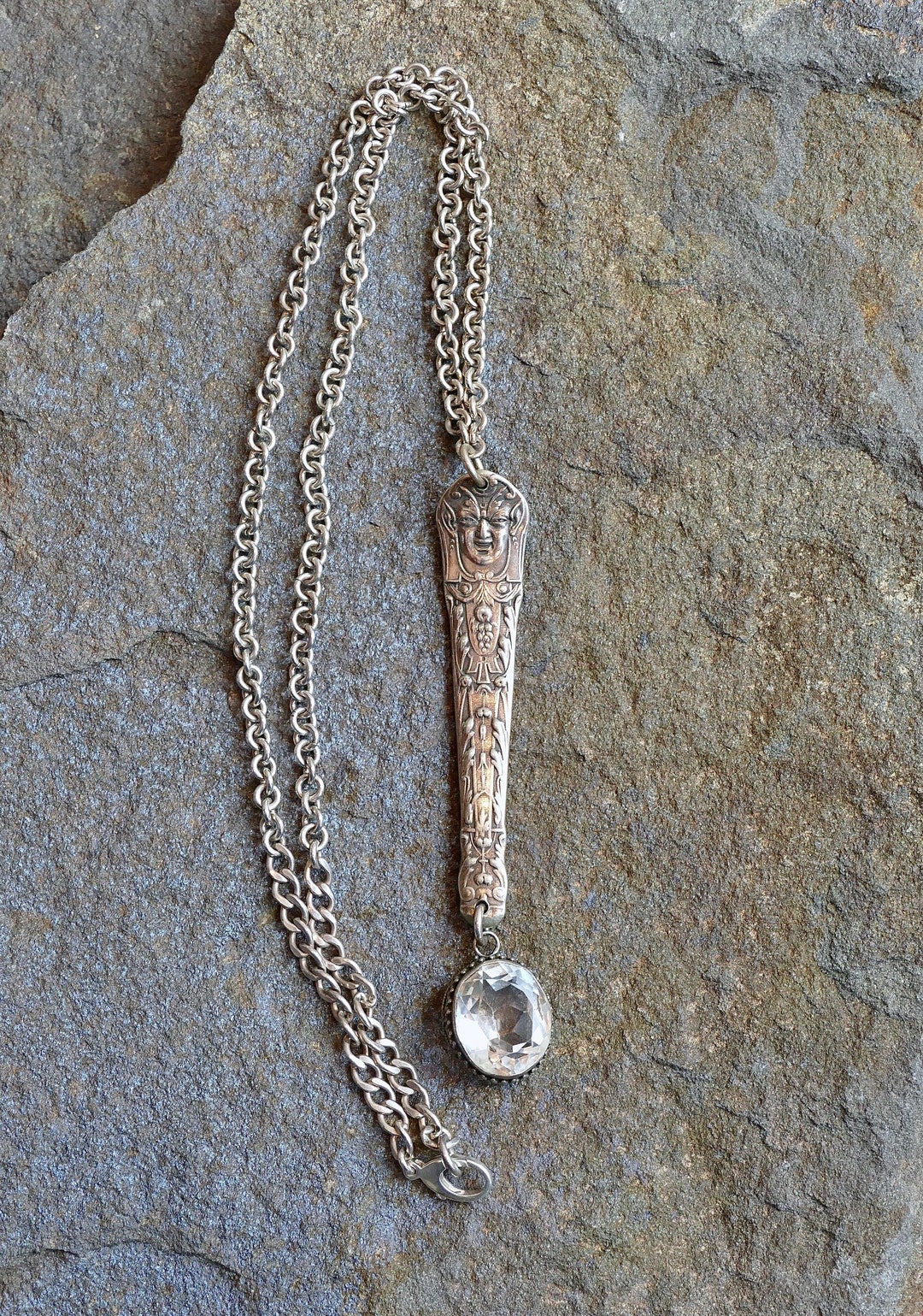 Crystal Demon Necklace - Etsy