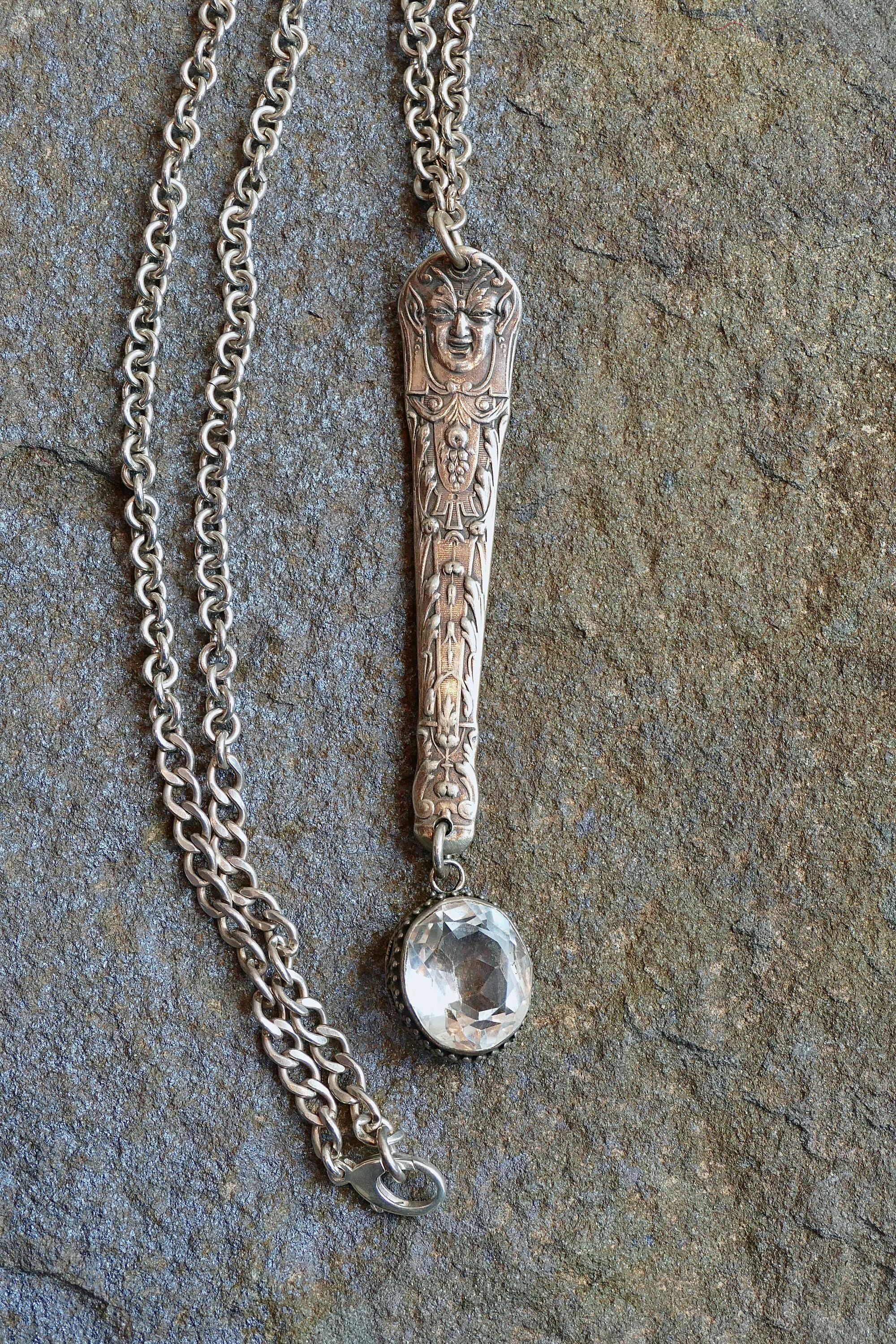 Crystal Demon Necklace - Etsy