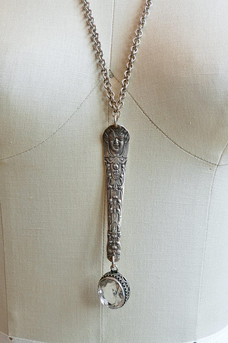Crystal Demon Necklace - Etsy