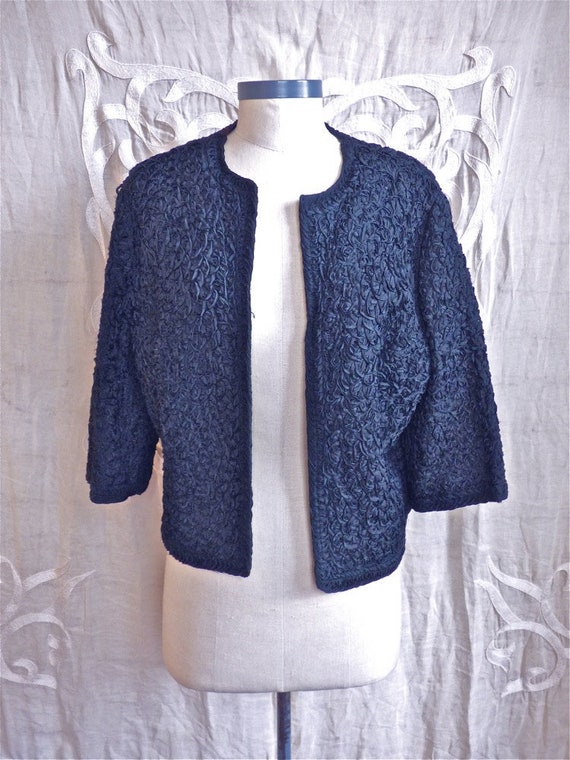 Soutache and Satin Jacket - Gem