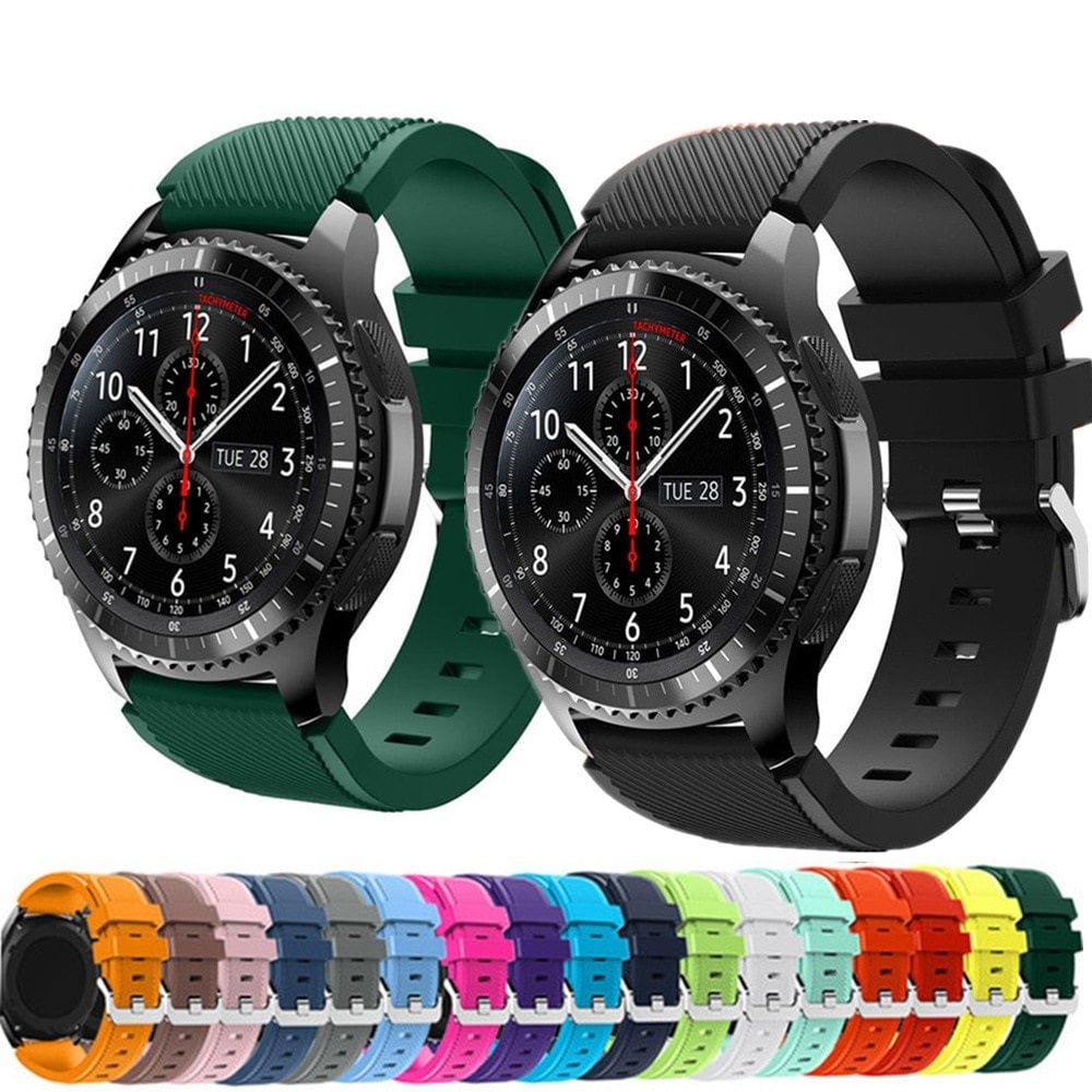 For Samsung Galaxy Watch 6 40 44 43 47 MM Silicone Strap Replacement ...
