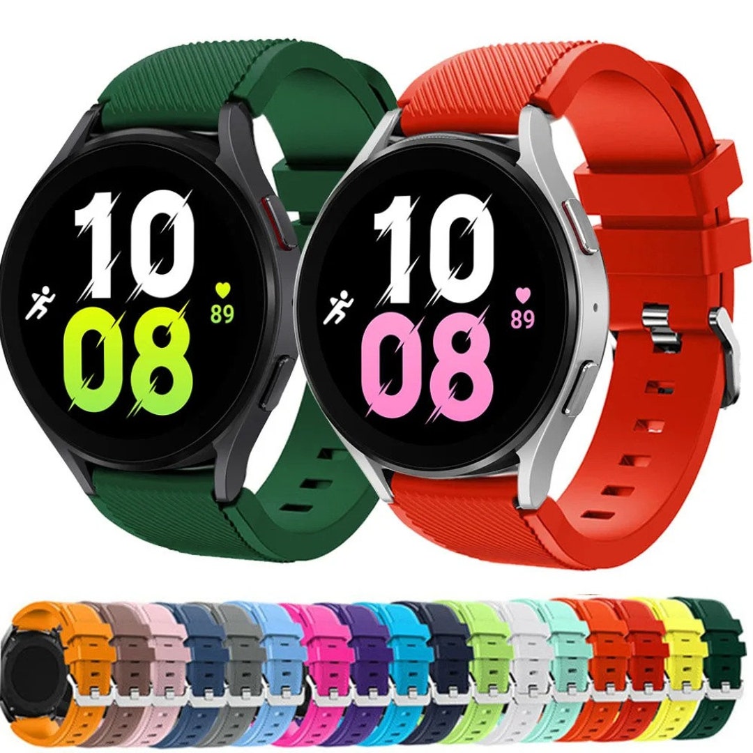 For Samsung Galaxy Watch 7 40 MM Silicone Strap Replacement Watch Band ...