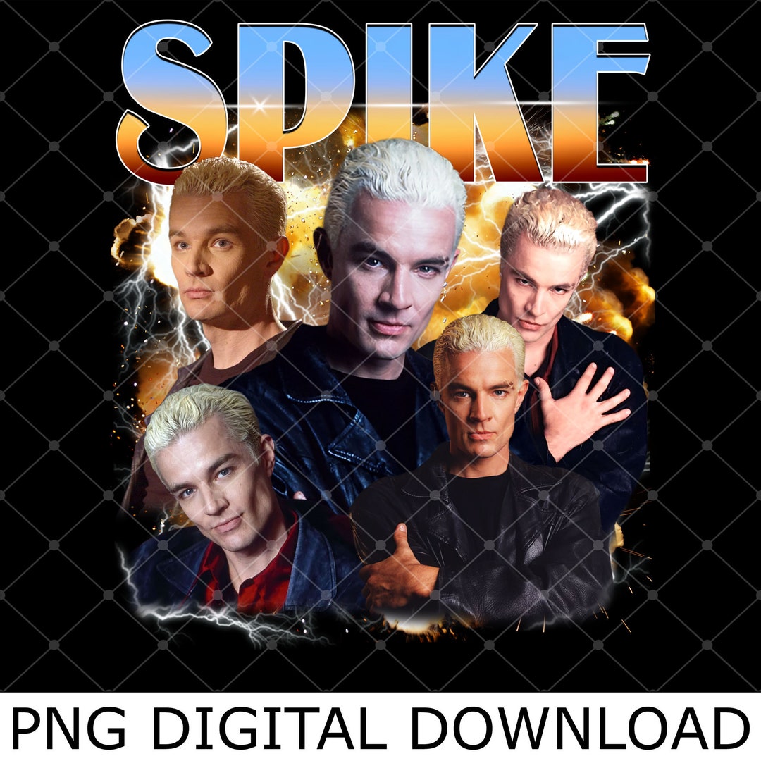 Vintage Spike Buffy Vampire Png, William Spike Pratt Vintage Png, Spike ...