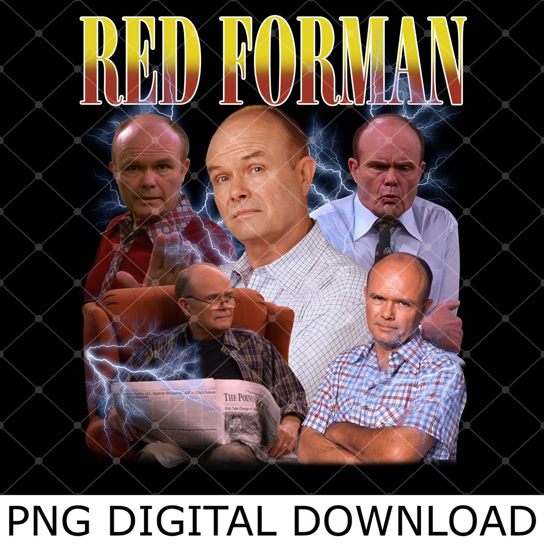 Red Forman Retro Png, Red Forman Best Dad Father Png, Red Forman ...