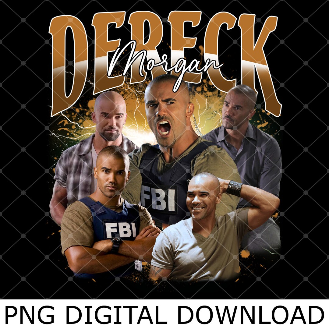 Derek Morgan Png, Derek Morgan Character Movie Png, Derek Morgan Criminal Png - Etsy