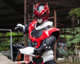 Psycho Ranger Costume - Etsy UK