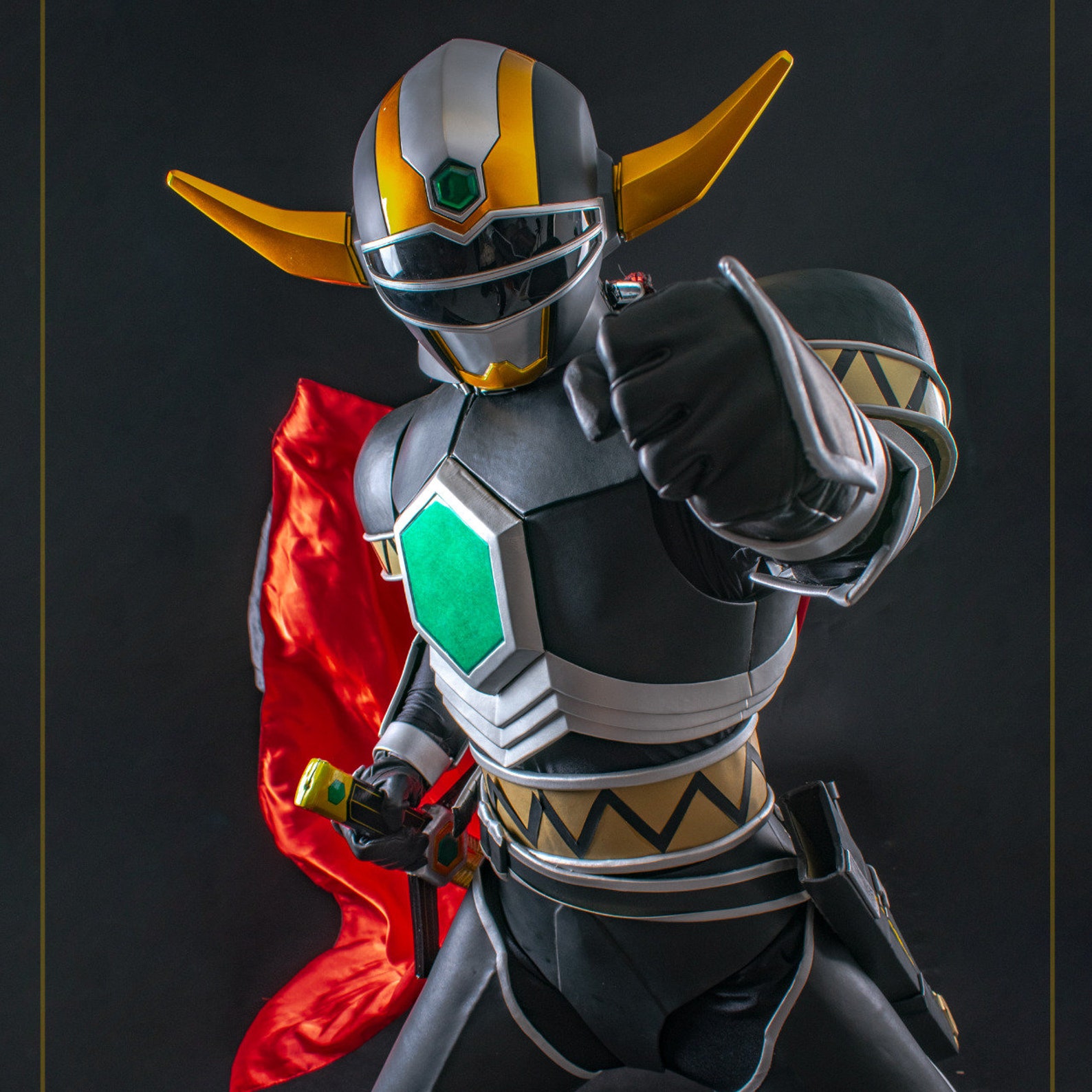 ANIKI Magna Defender Ranger Cosplay Helmet Collectible - Etsy Australia