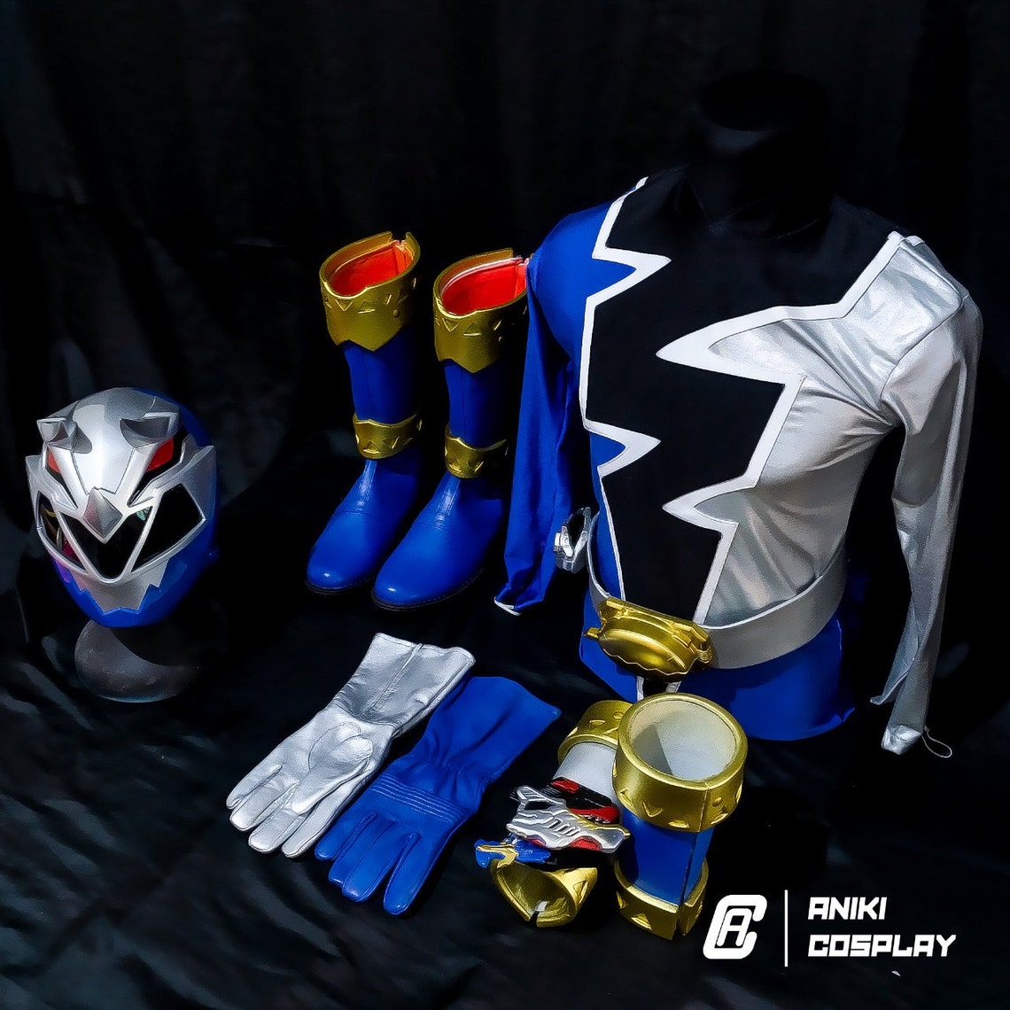 ANIKI Dino Fury Ranger Sentai Cosplay Costume Set - Etsy