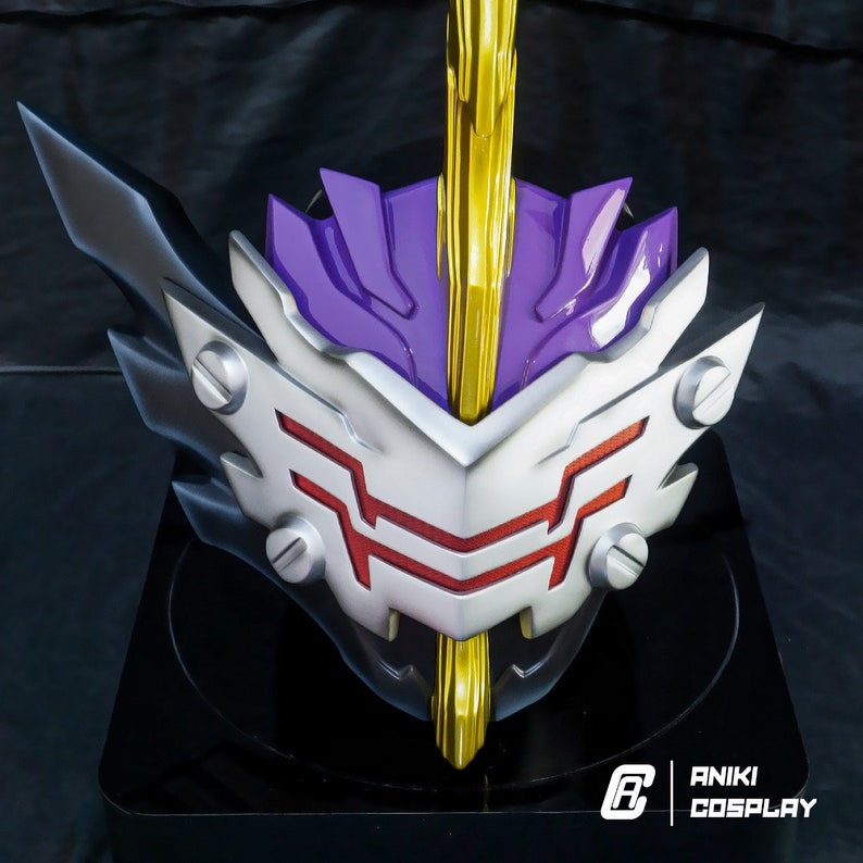 ANIKI Kamen Rider Calibur Saber Cosplay Collectible Helmet - Etsy