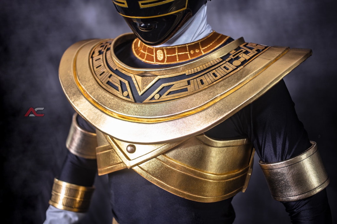 ANIKI Gold Zeo Ranger Full Costume Set - Etsy