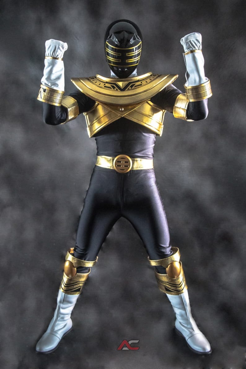 ANIKI Gold Zeo Ranger Full Costume Set - Etsy