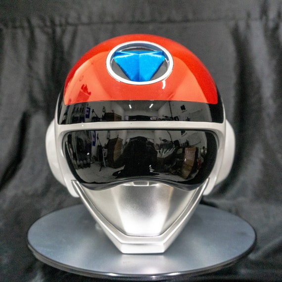 ANIKI Red Flash Sentai Cosplay Helmet Mask Collectible | Etsy