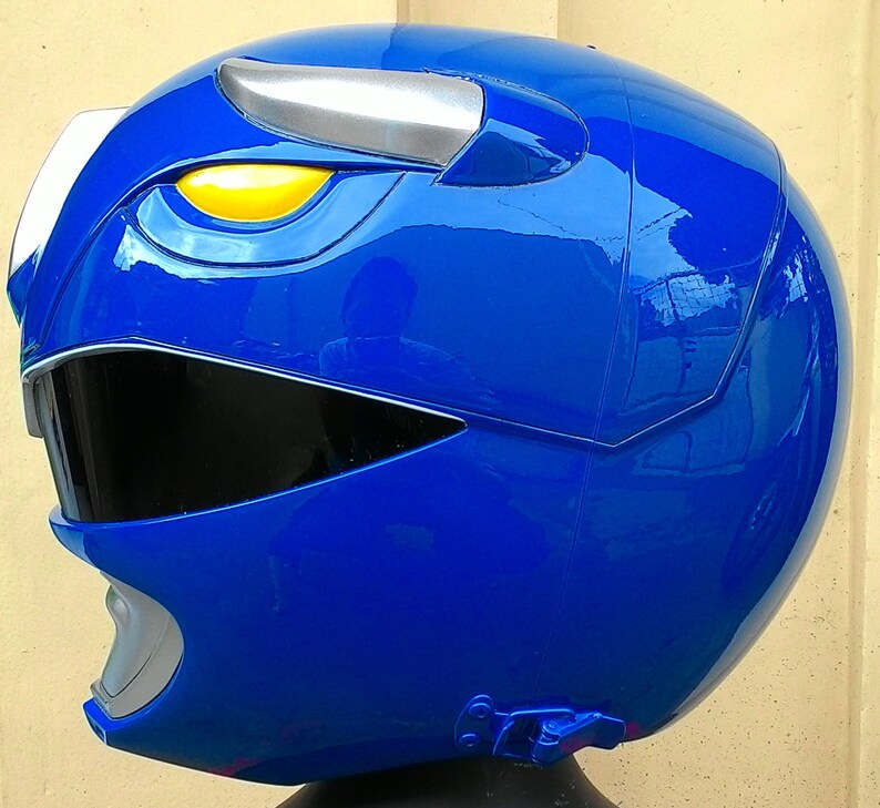 ANIKI Blue MMPR Ranger Cosplay Helmet | Etsy