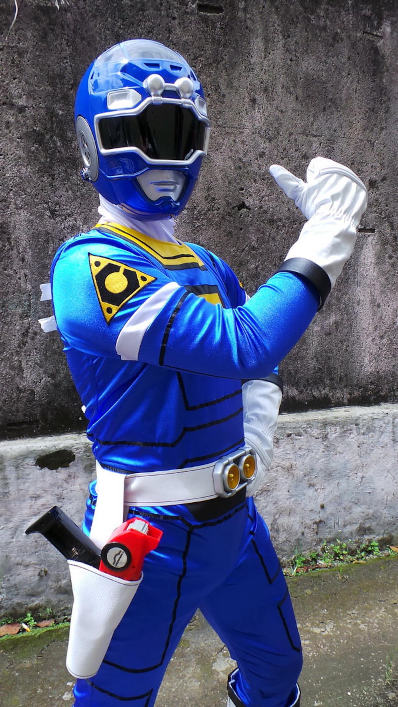 ANIKI Ranger Turbo Full Cosplay Costume (CUSTOM SIZE) - Etsy