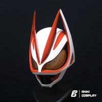 Kamen Rider Garun Helmet 3D Model - Etsy Canada