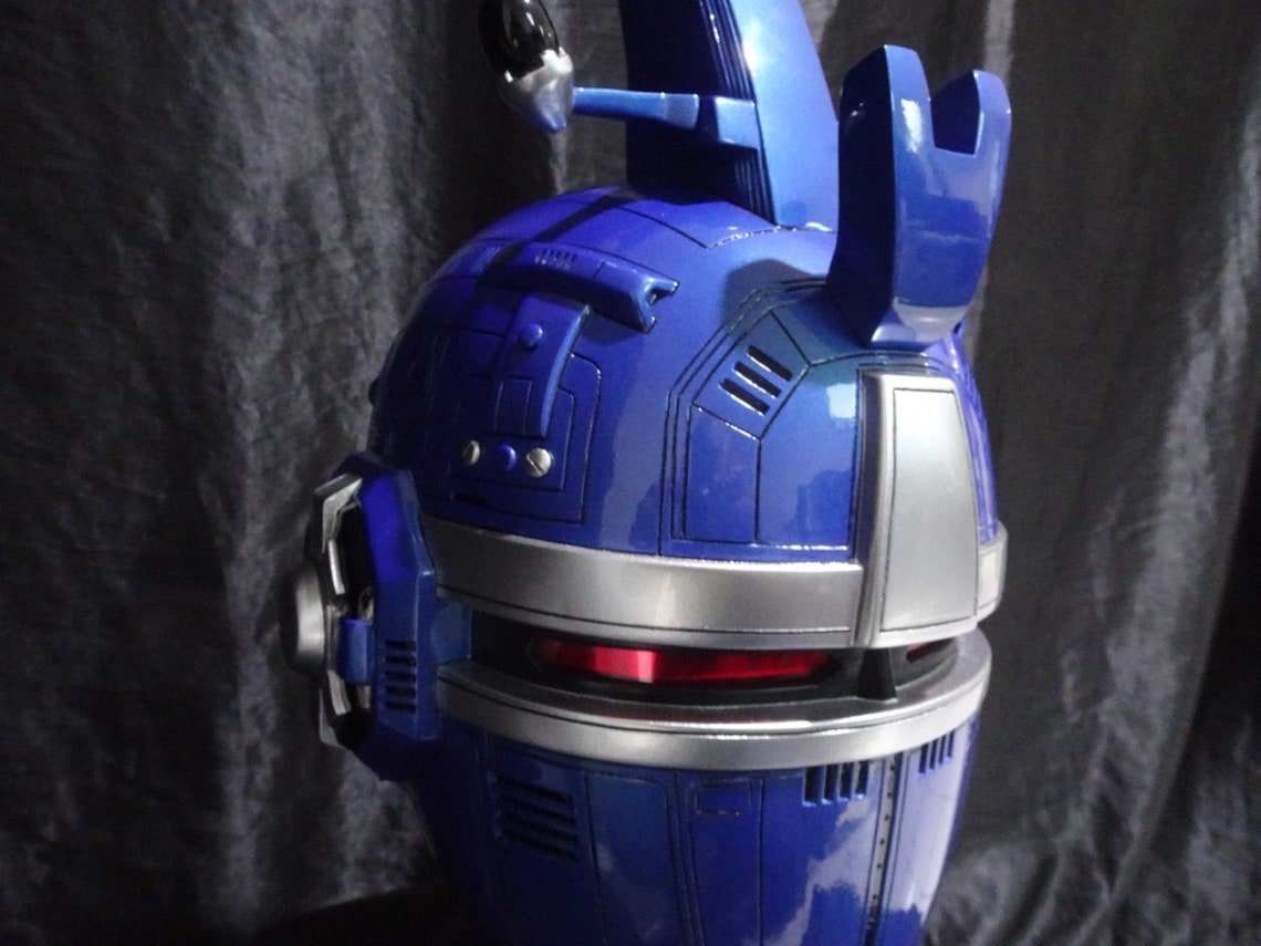 ANIKI Blue Beetleborg Cosplay Collectible Helmet Mask - Etsy