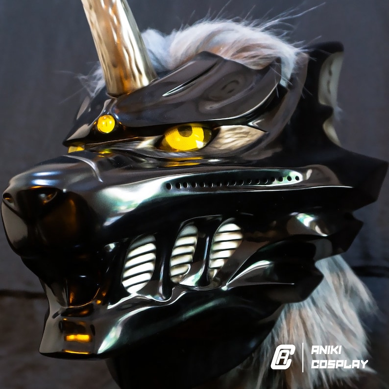 ANIKI ZEN AKU Wild Force Ranger Cosplay Collectible Helmet Mask - Etsy