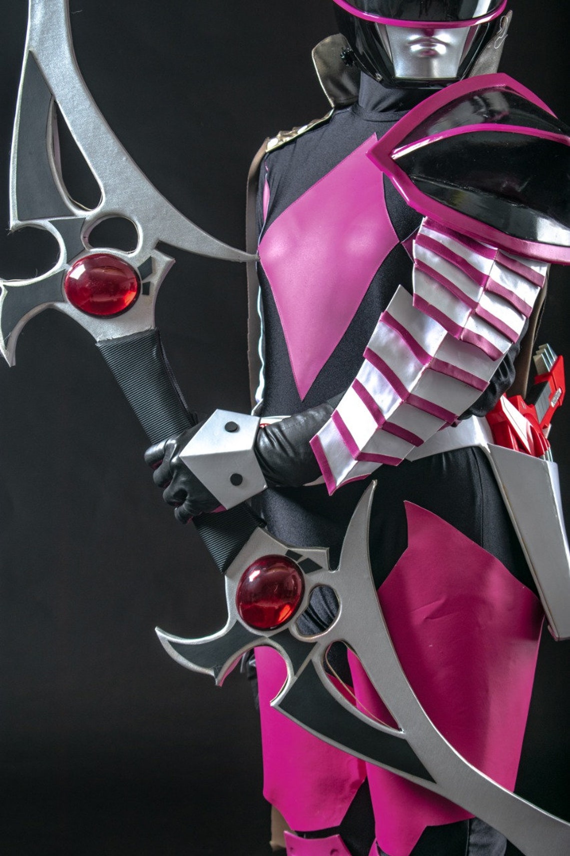 ANIKI Pink Slayer Ranger Cosplay Costume Set | Etsy