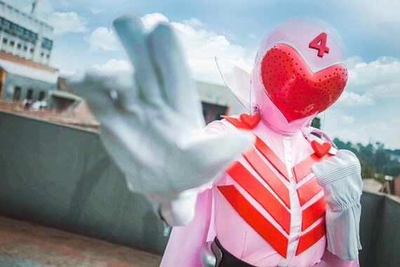 ANIKI Go Sentai Momo Ranger Cosplay Costume Set READY STOCK | Etsy