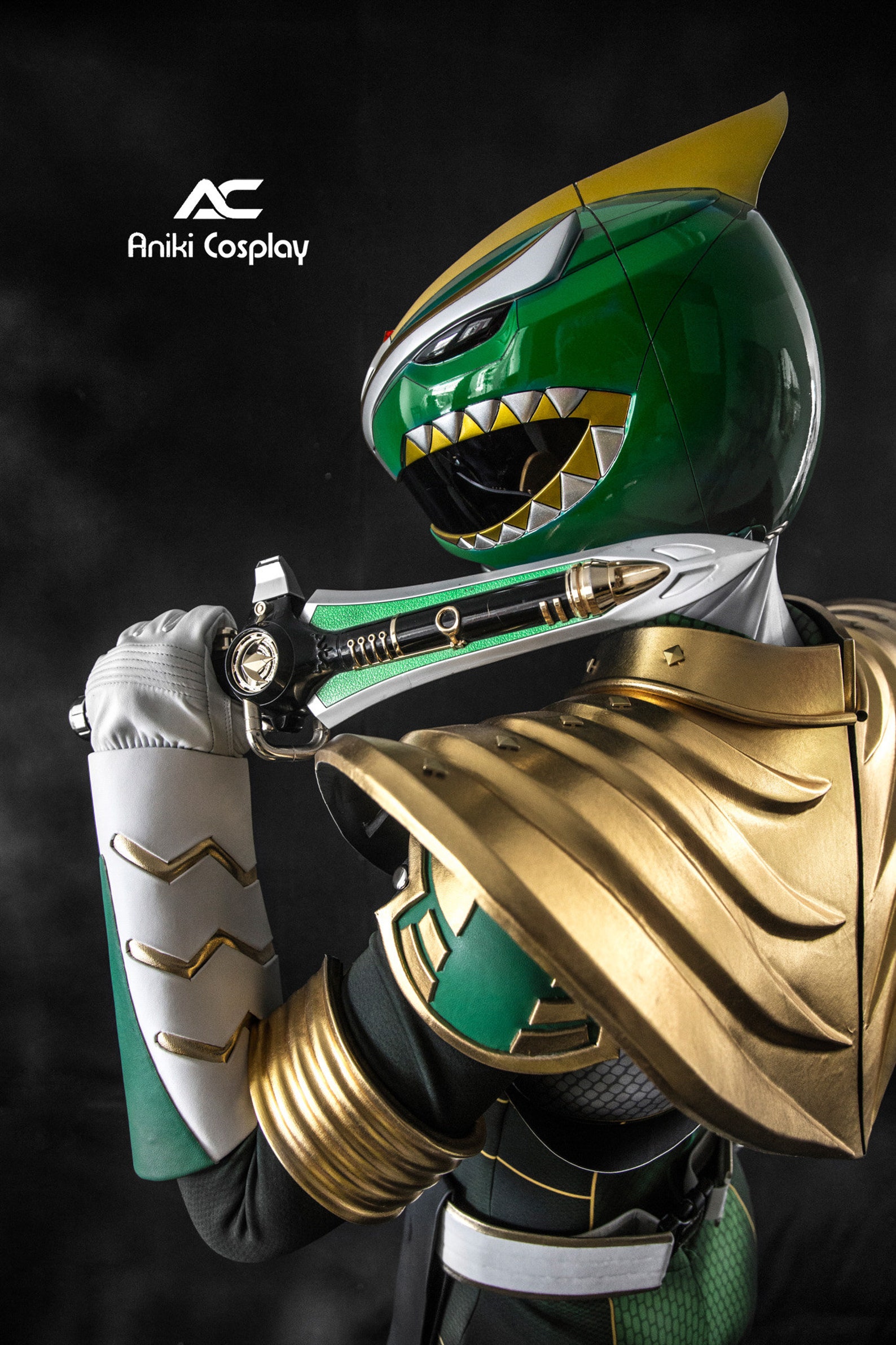 ANIKI Green Ranger BITS 2014 Version MMPR Cosplay Costume - Etsy