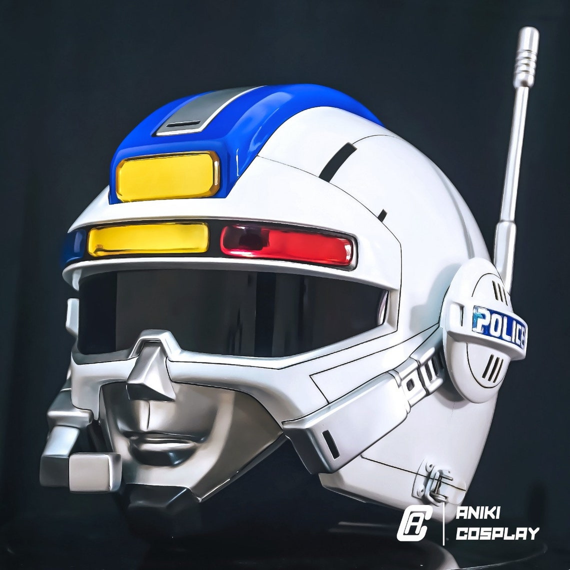 ANIKI Blue Ranger Senturion Cosplay Collectible Signalman Mask - Etsy