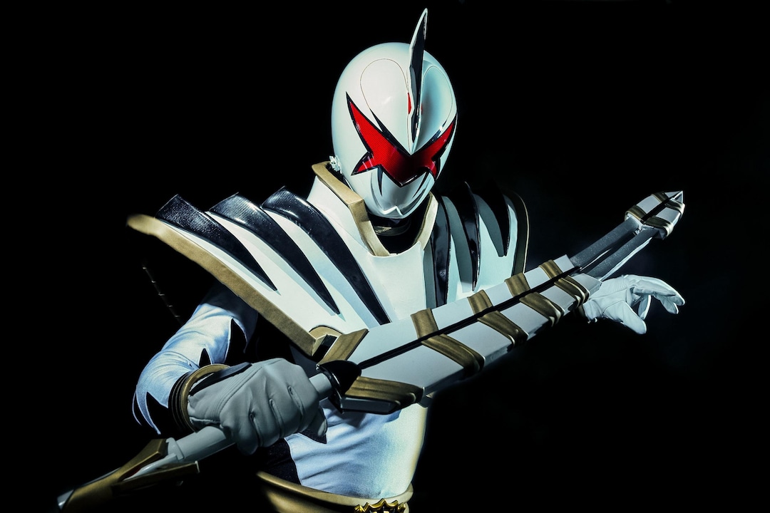 White Ranger Dino Thunder TRENT White Dino Thunder Ranger , POWER