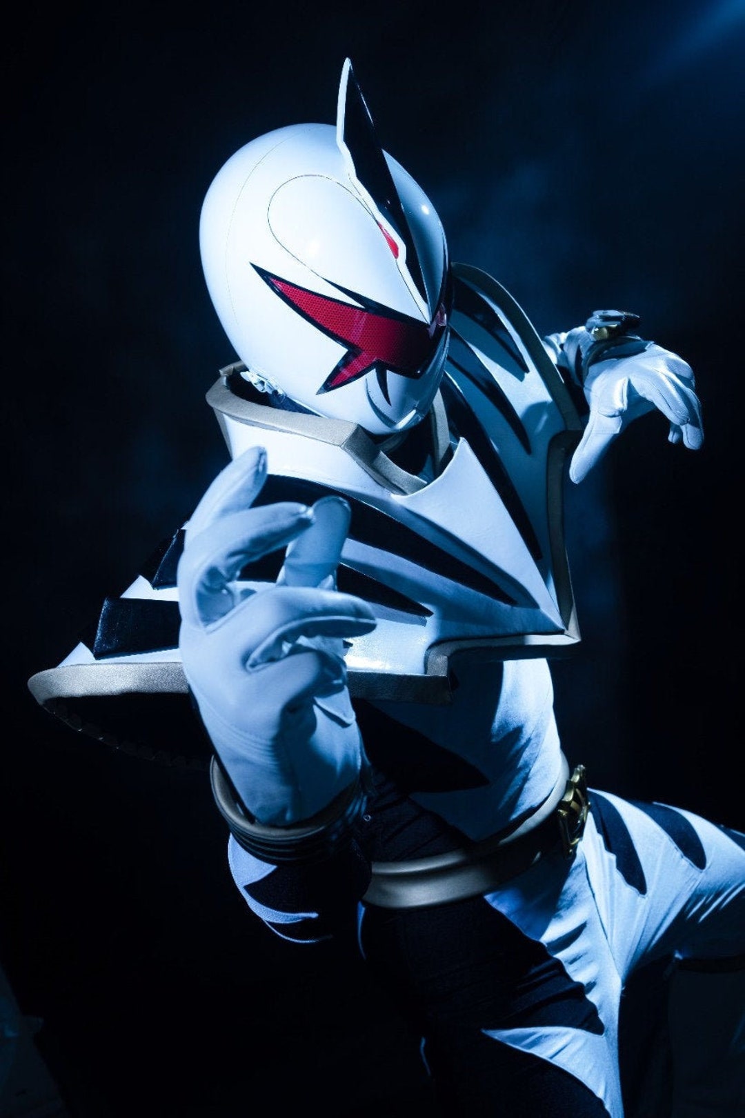 ANIKI White Dino Thunder Ranger COSPLAY Costume - Etsy