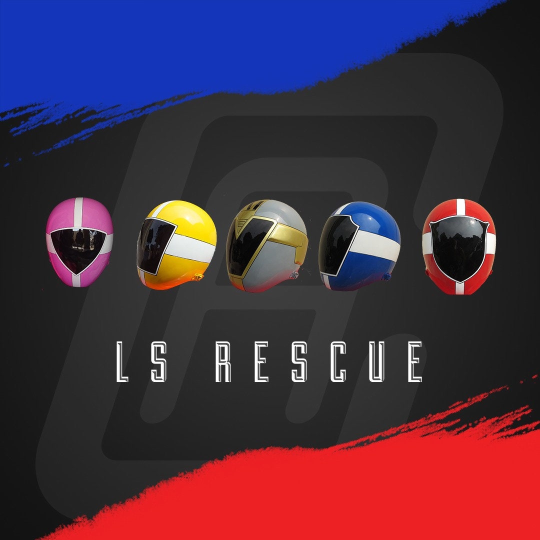 ANIKI Lightspeed Rescue Ranger Cosplay Collectible Helmet - Etsy