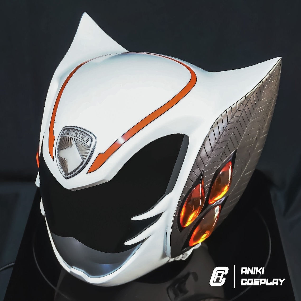 ANIKI KAT Ranger SPD Deka Swan Cosplay Collectible Helmet Mask - Etsy