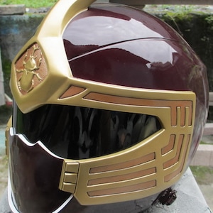 ANIKI Ninja Storm Crimson / Navy Thunder Ranger Cosplay Helmet - Etsy