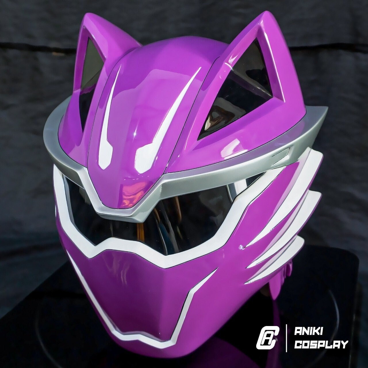 Power Rangers Jungle Fury Wolf Ranger Helmet 3D Model Template 3D Print 