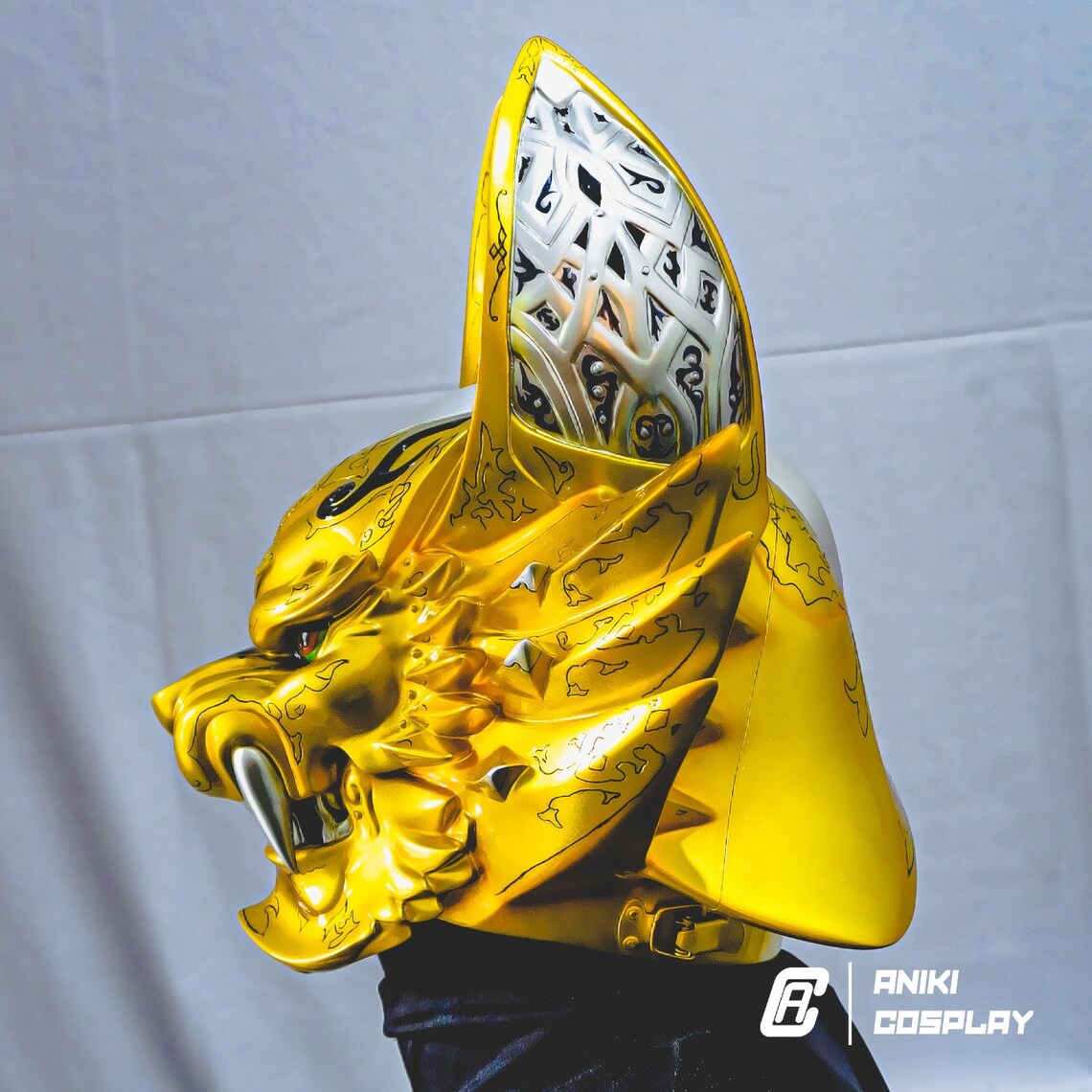 ANIKI GARO Golden Knight Cosplay Collectible Helmet Mask - Etsy