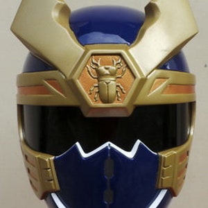 ANIKI Ninja Storm Crimson / Navy Thunder Ranger Cosplay Helmet - Etsy
